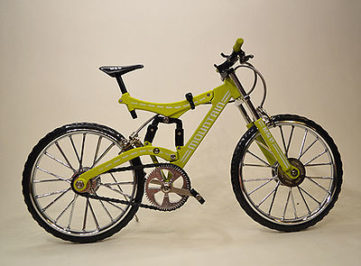 Mountain Bike Miniature Figurines - Targetvelo